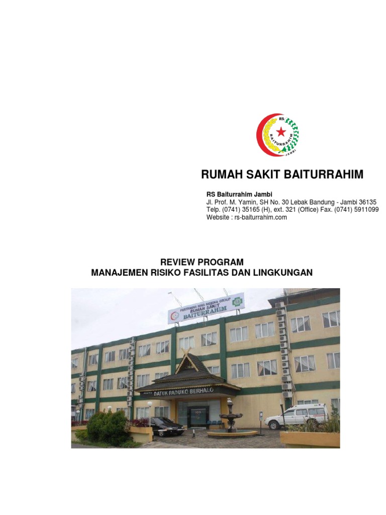 Review Program Manajemen Risiko | PDF