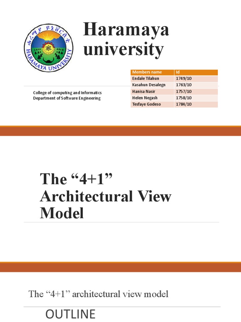 Haramaya University | PDF | Class (Computer Programming) | Component Based Software Engineering