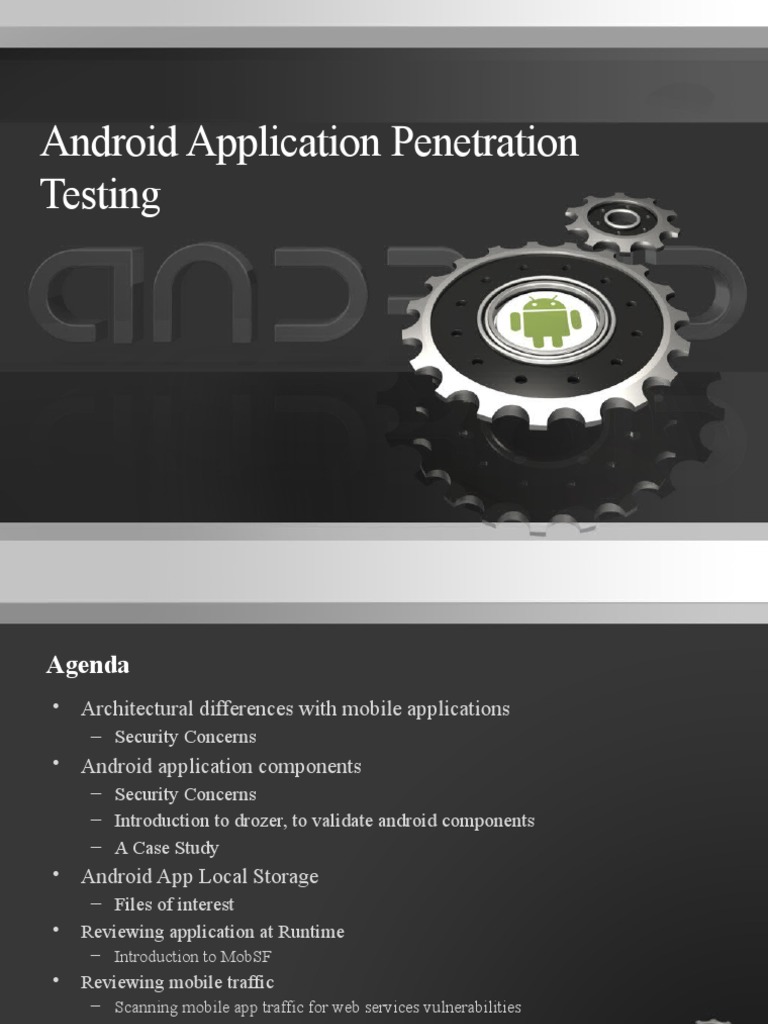 OWASP Android Pentesting | PDF | Android (Operating System ...