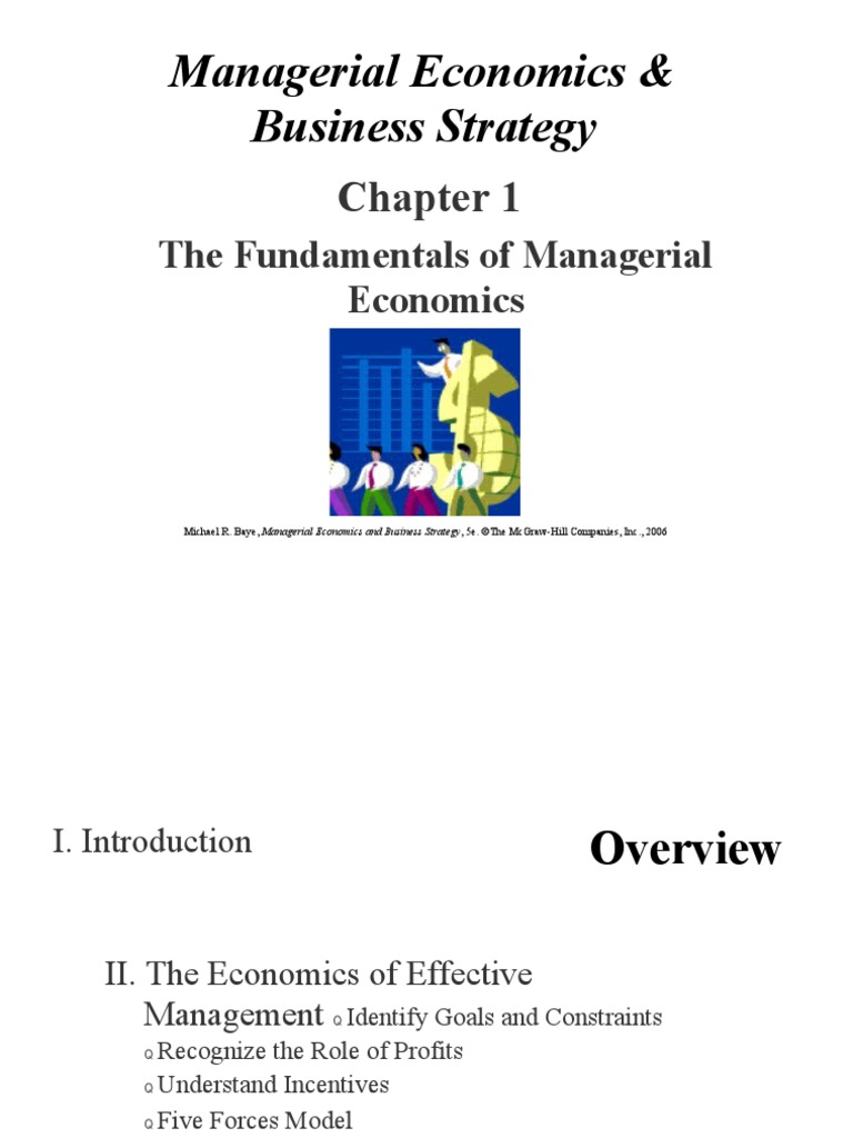 K1_Ch.1.The Fundamentals of Managerial Economics | PDF | Economics ...