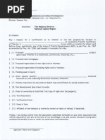 Zoning Certification DHSUD | PDF
