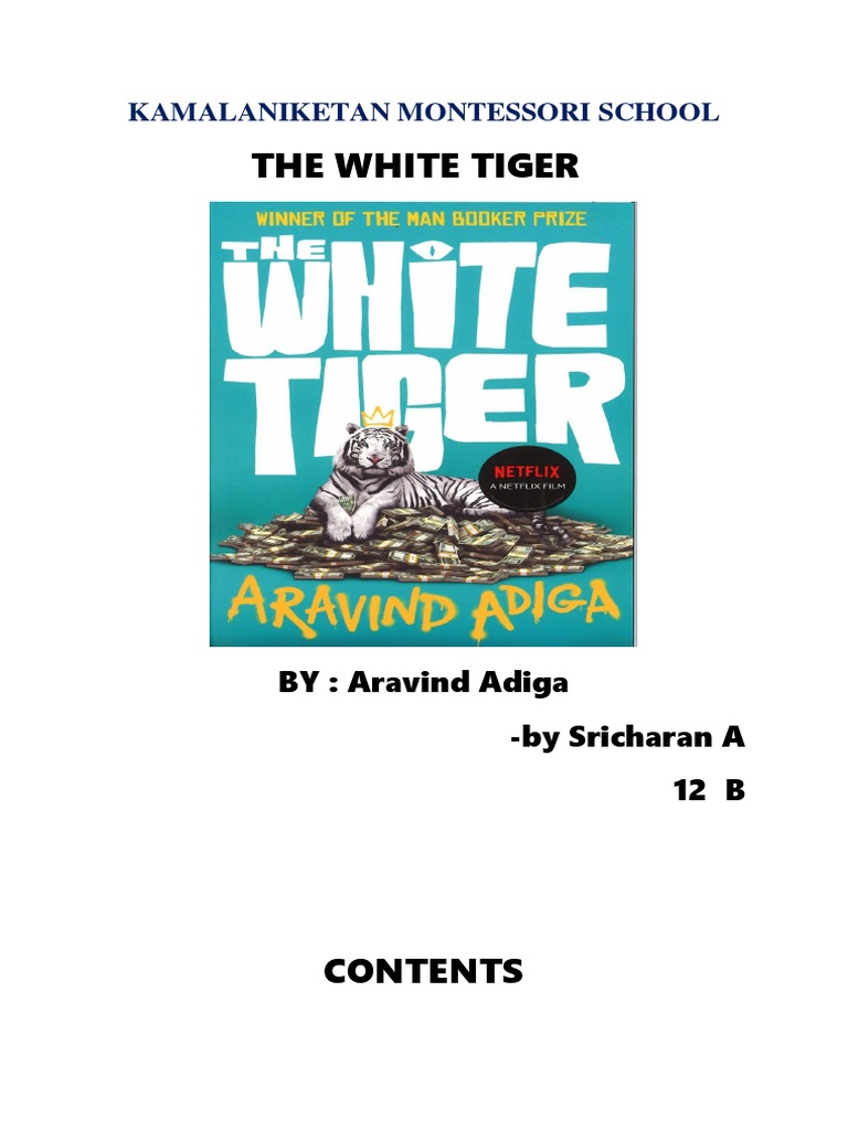 The white tiger | PDF