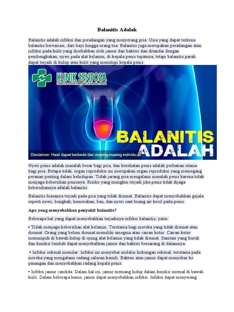 Balanitis | PDF