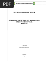 JICA WACS Manual Content FINAL | PDF | Waste Management | Waste