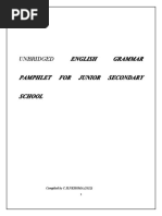 English Composition Notes | PDF | Grammatical Number | Comma