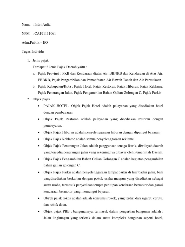 Tugas Dan Quiz PDRD 2 | PDF