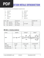 Chemsheets A2 1001 Kinetics Booklet ANS | PDF | Chemical Process Engineering | Chemical Engineering