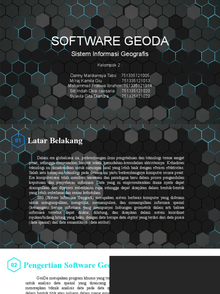 Geoda: Software GIS Gratis untuk Analisis Spasial | PDF