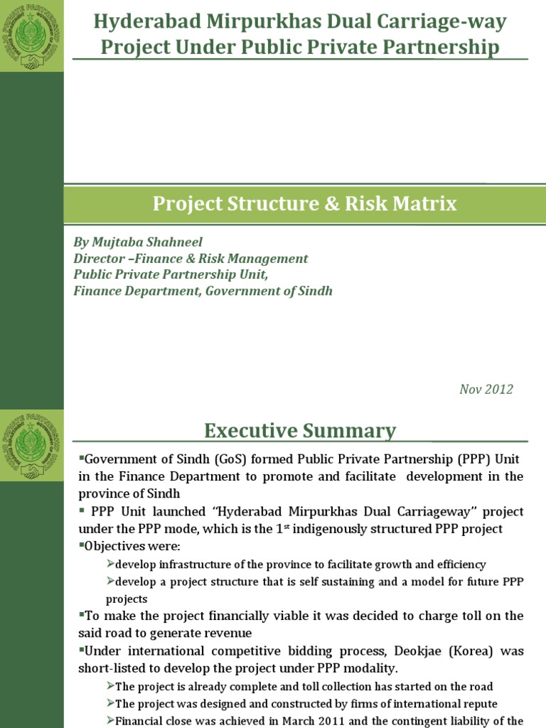 Public Private Part and Successful PPP Programs - II | PDF | Public ...