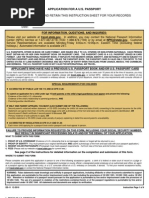 FSM Passport Application Guide | PDF | Mail | Passport