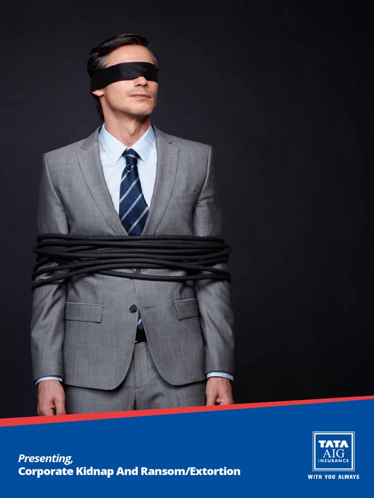 Corporate Kidnap and Ransom Extortion - Product Brochure | PDF | Insurance | Liability Insurance