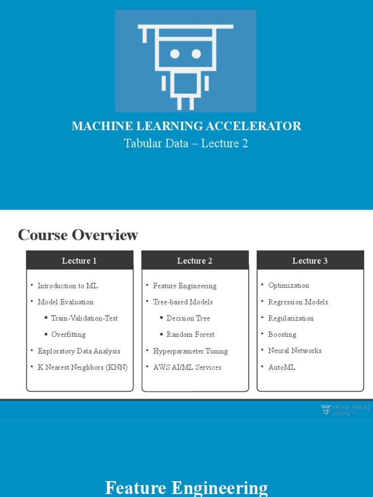 MLA TAB Lecture2 | PDF | Machine Learning | Learning