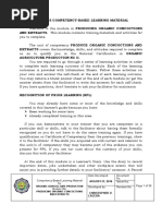 Agricultural Crop Production CBLM | PDF | Plough | Plant Nursery