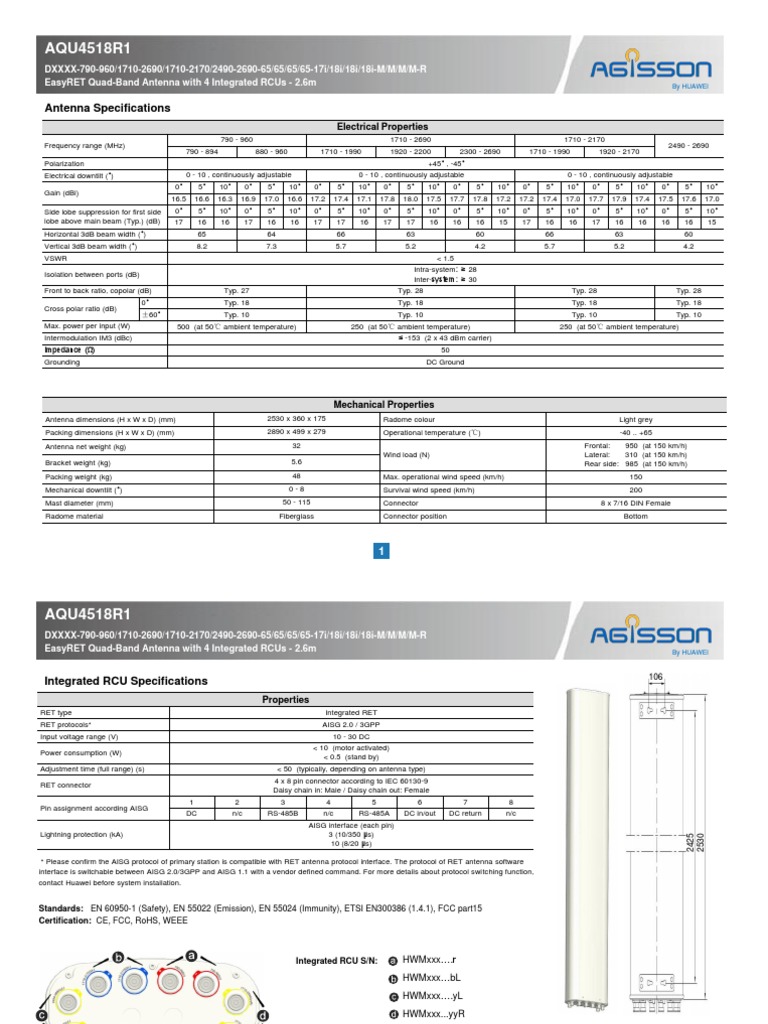 AQU_4518_R1 | PDF | Electronic Engineering | Radio Technology