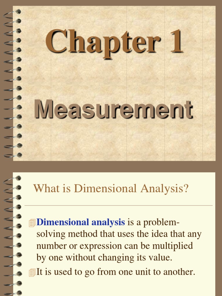 Dimensional Analysis Guide | PDF | Multiplication | Arithmetic