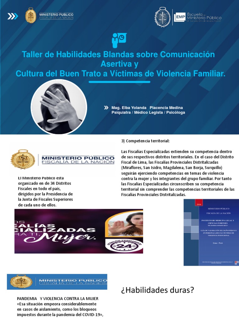 Sesión 5 y 8 Dra Elba Placencia | PDF | La violencia contra las mujeres ...