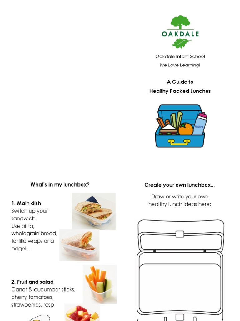 A Guide To Healthy Packed Lunches | PDF | Lunch | Fruit