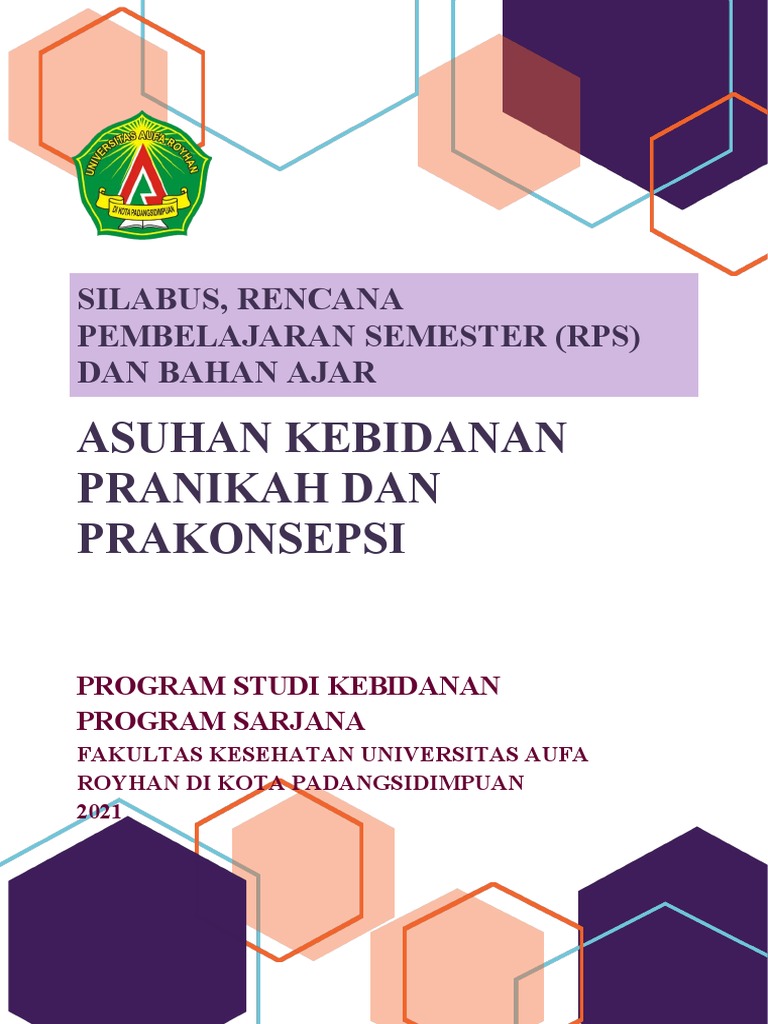 Silabus, RPS & Sap Pranikah Dan Prakonsepsi 2 | PDF