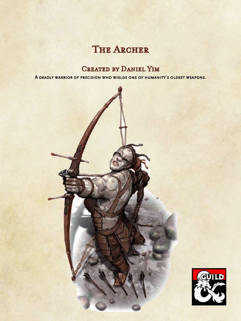 Archer Class Subclasses | PDF | Archery | Wizards Of The Coast