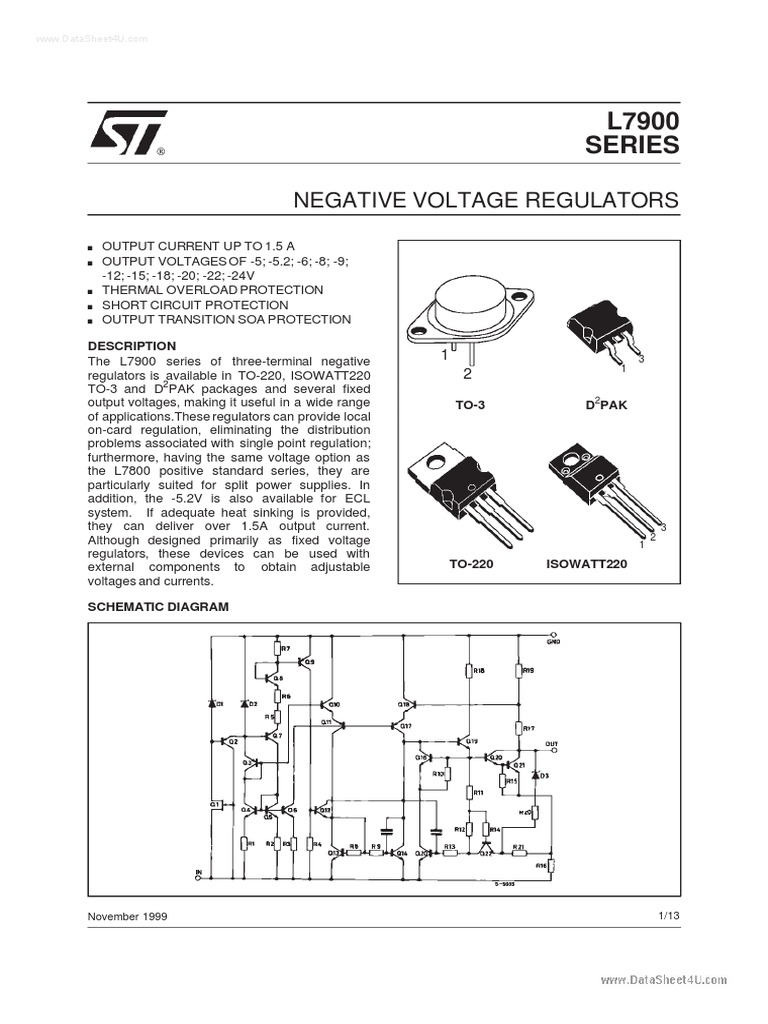 7912CT_ETC | PDF | Power Supply | Electronics