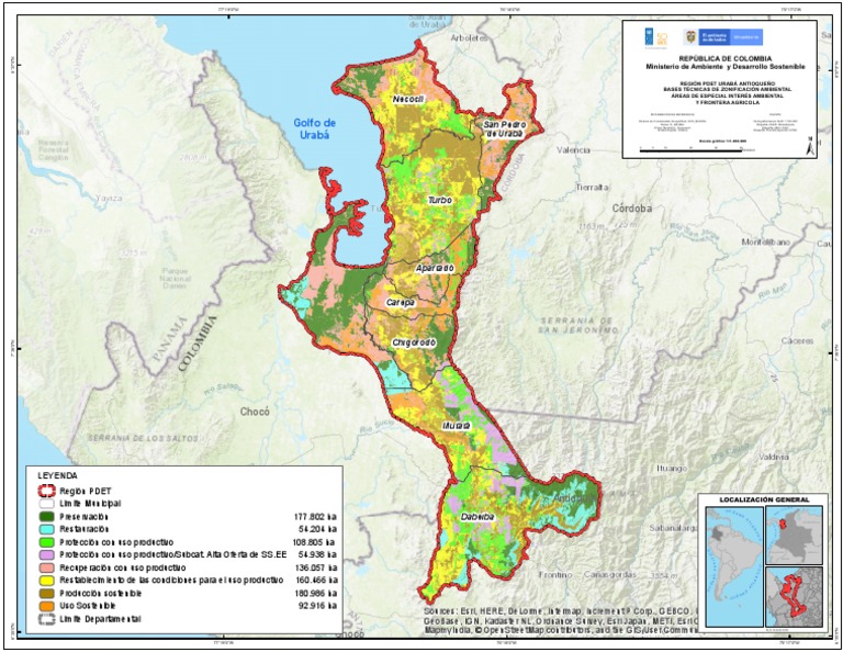 Zap Pdet Uraba Antioqueno | PDF