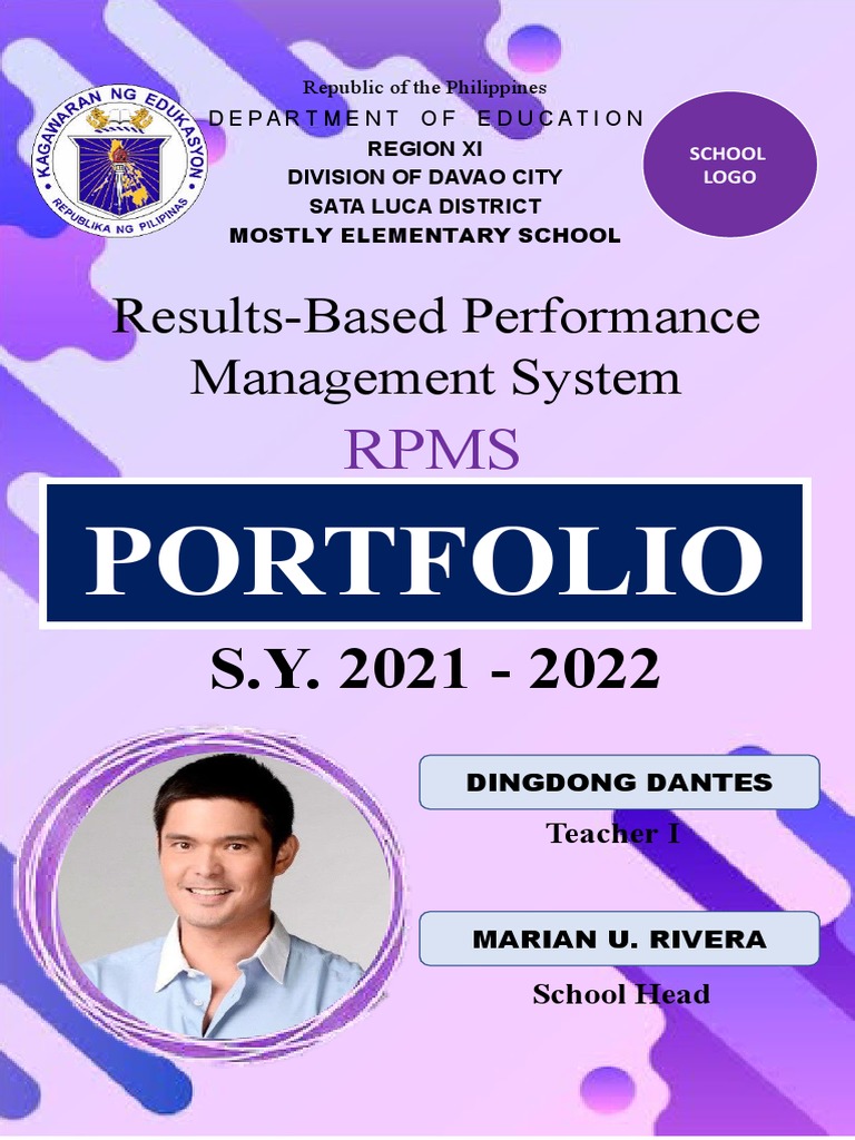 RPMS PURPLE TEMPLATE For MALE TEACHERS - Results-Based-Performance-Management-System | PDF ...