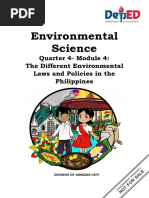 Environmental Science: Quarter 3-Module: 2 Explain The Causes and ...