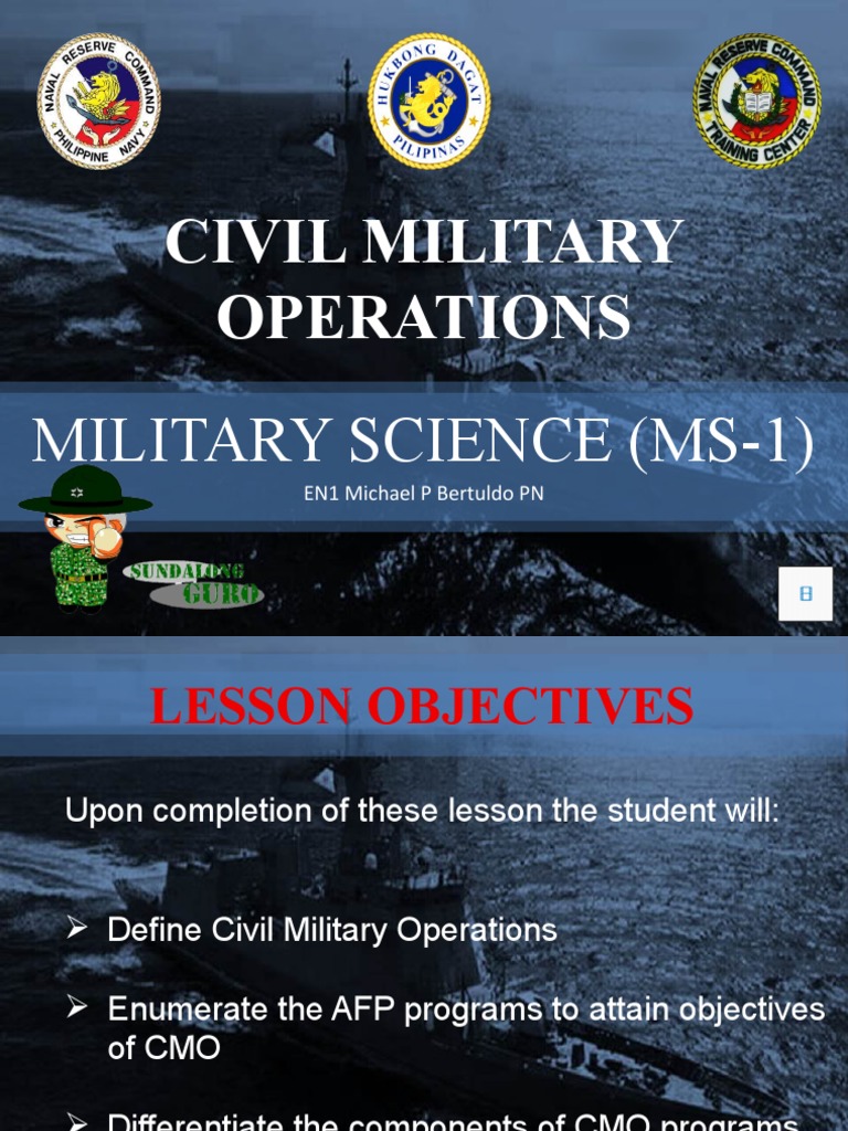 Overview of Civil Military Operations | PDF | Social Institutions ...