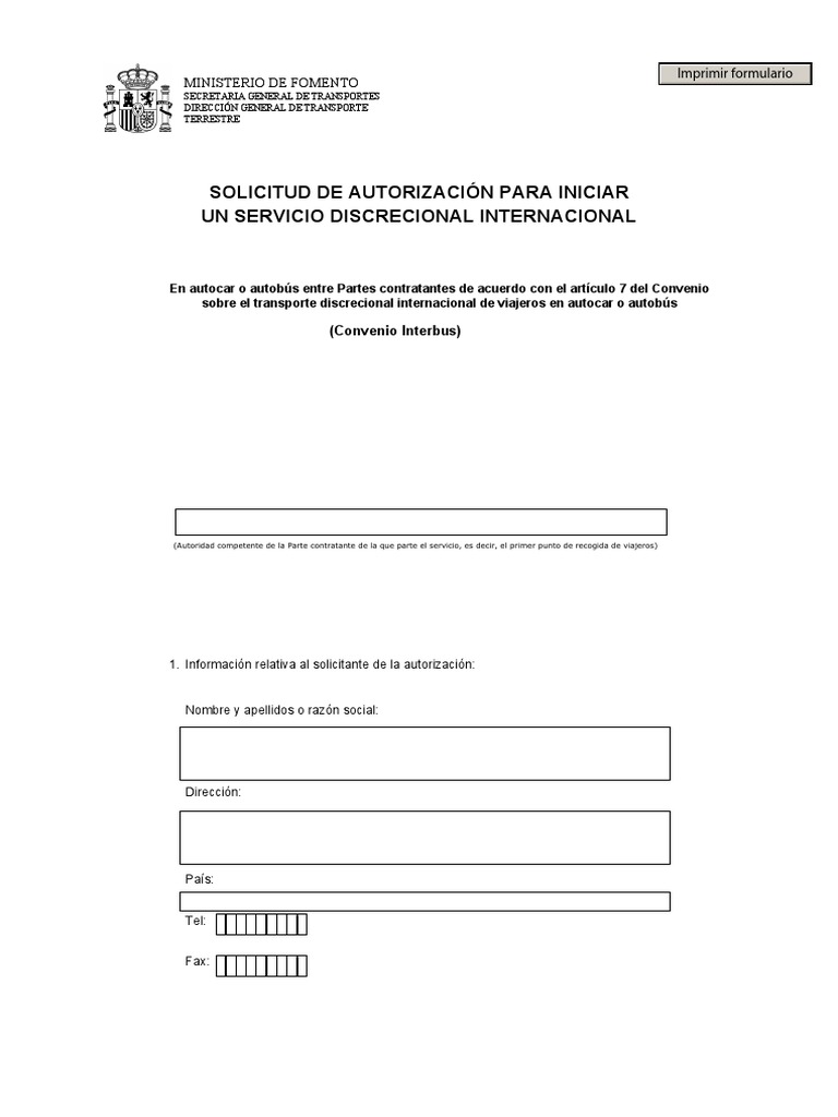 Sol Aut Discreccional 1 | PDF