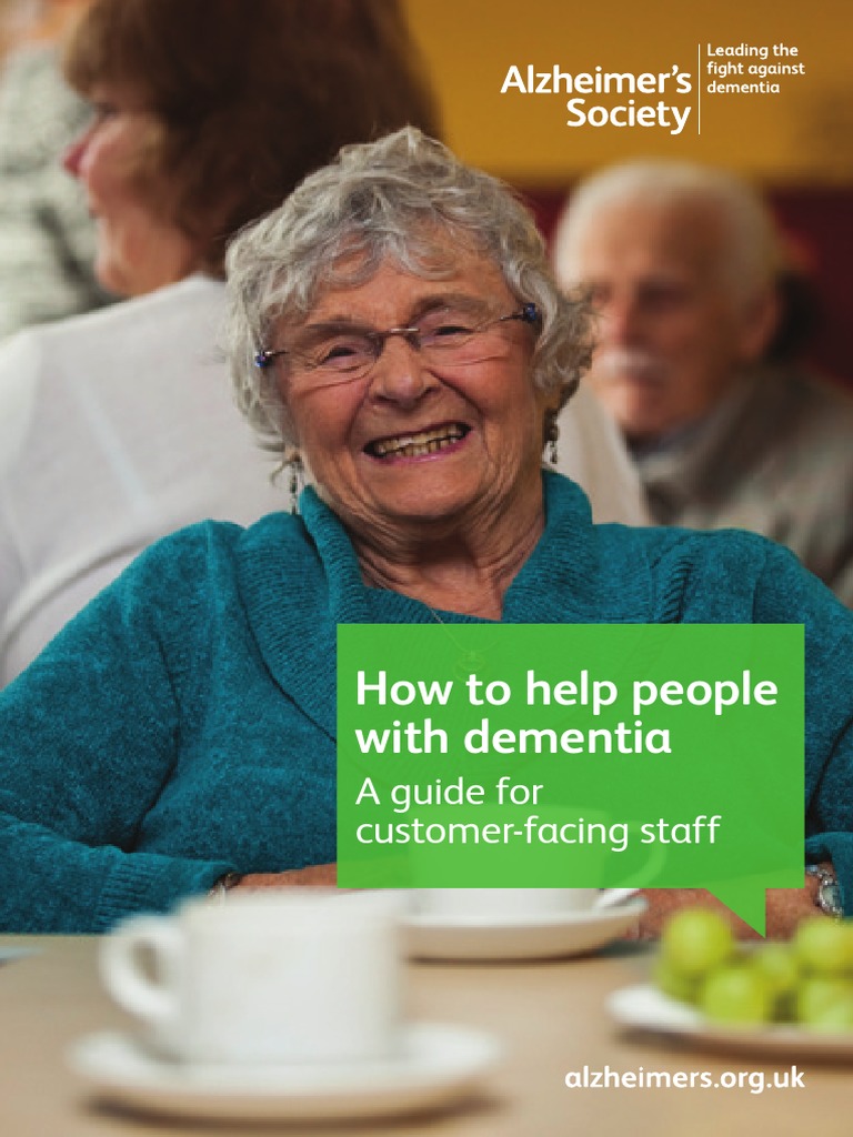 Customer Facing Staff Guide Dementia | PDF | Dementia | Alzheimer's Society