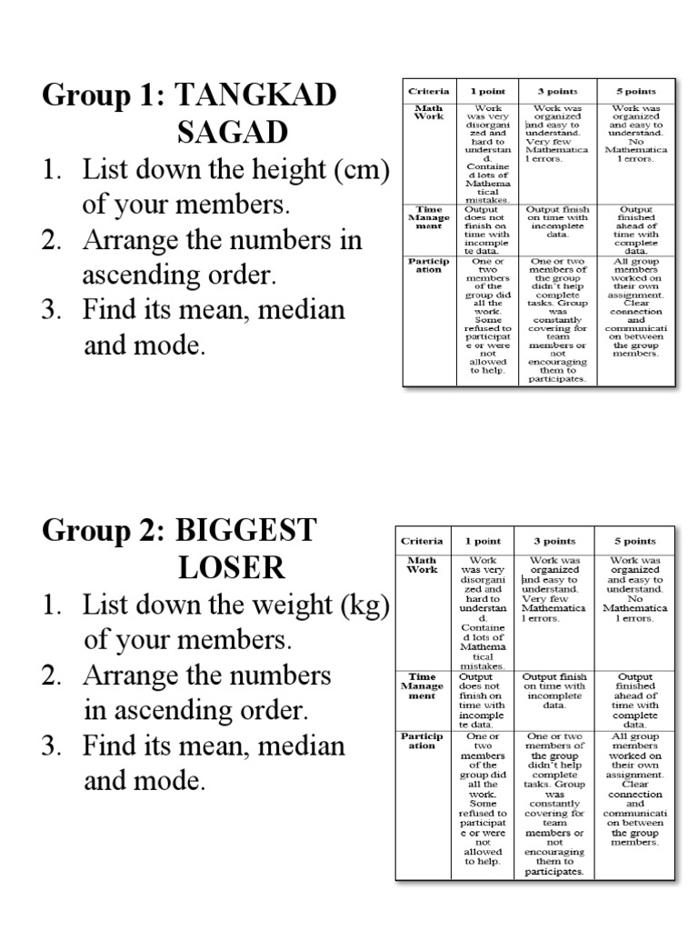 Groupings | PDF