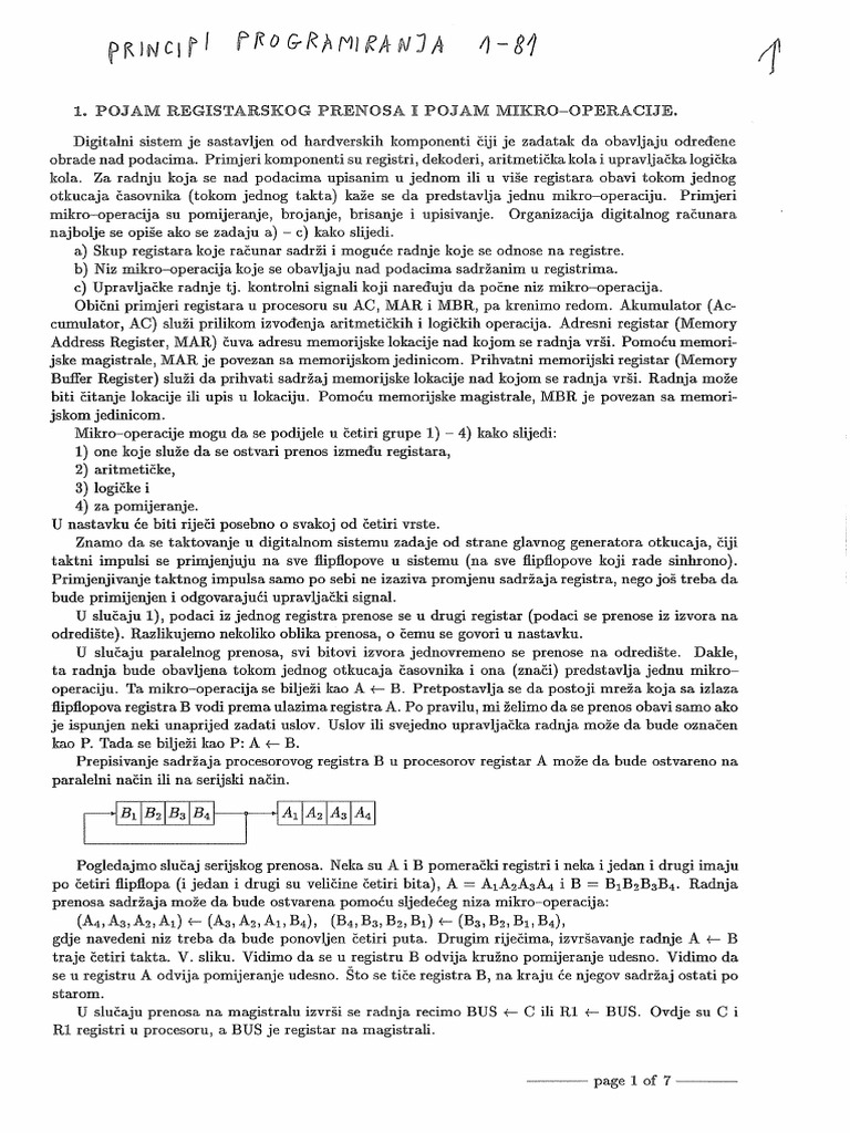 Principi Programiranja | PDF