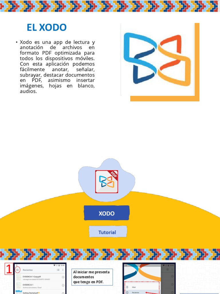 Tutorial Xodo | PDF | Informática