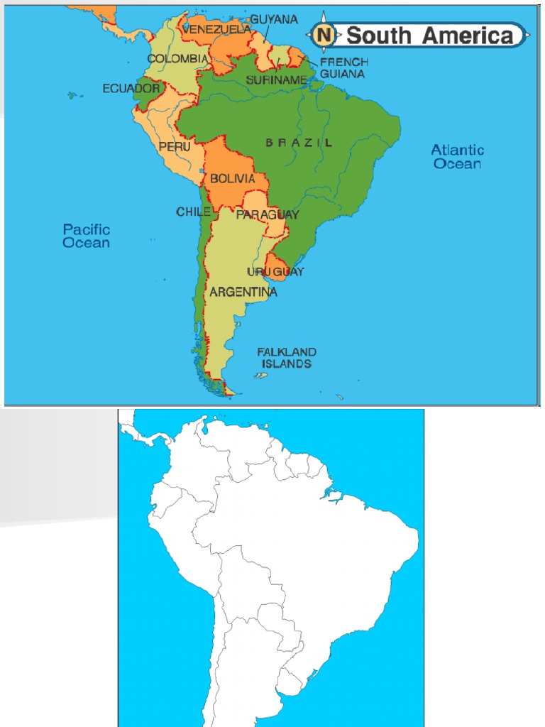 Major Geographic Features of South America | PDF