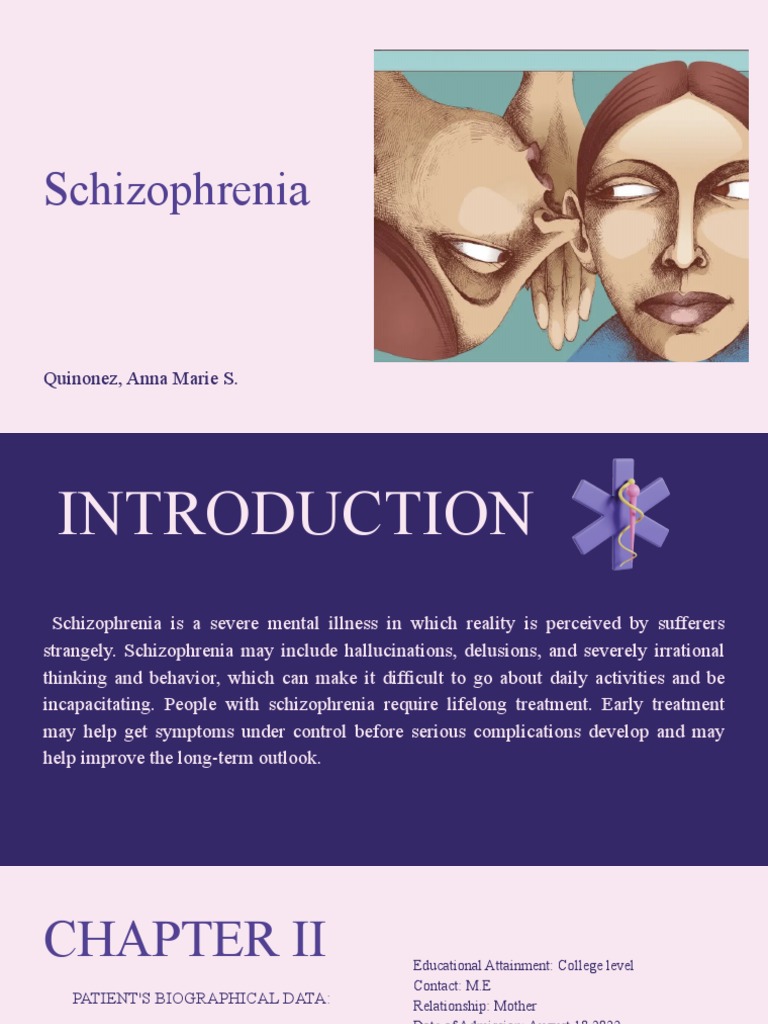 SCHIZO | PDF | Schizophrenia | Psychotherapy