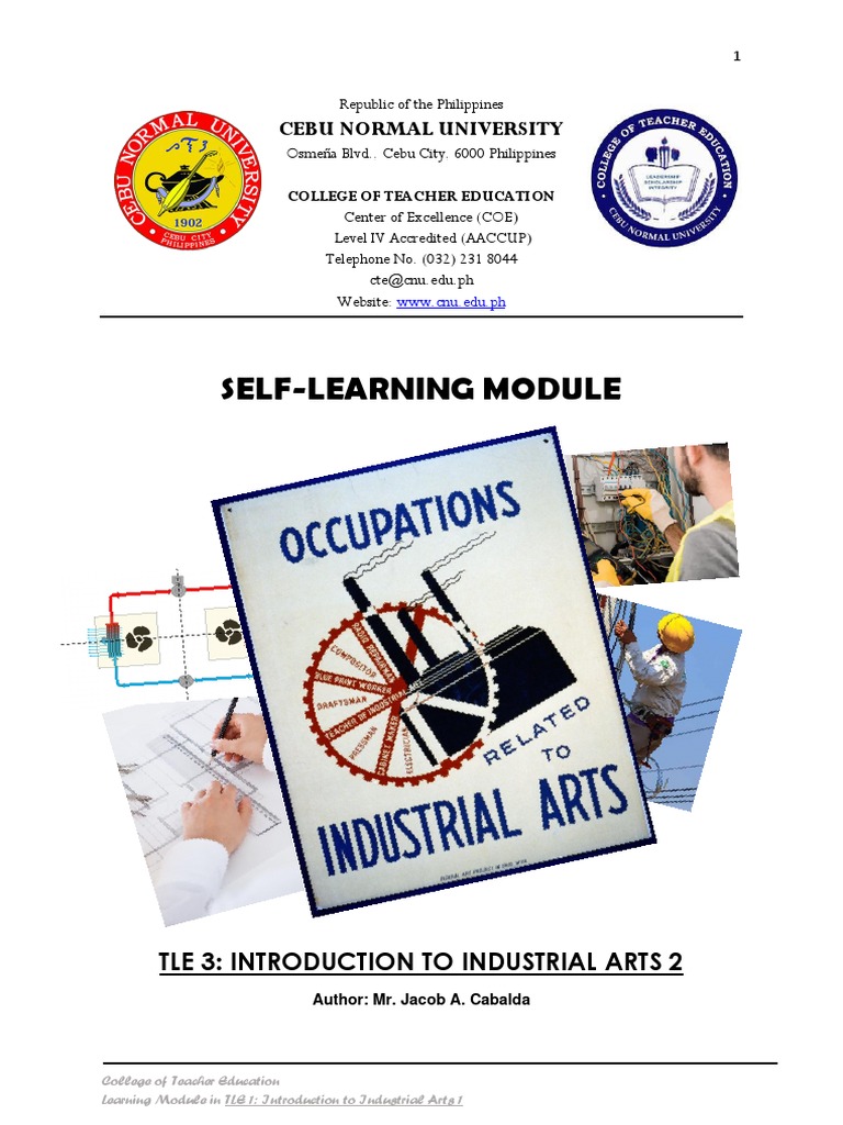 TLE 3 Industrial Arts 2 Module 2nd Sem Electricity | PDF | Series And ...