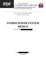 Sewer Design Calculation | PDF | Sanitary Sewer | Chemical Engineering