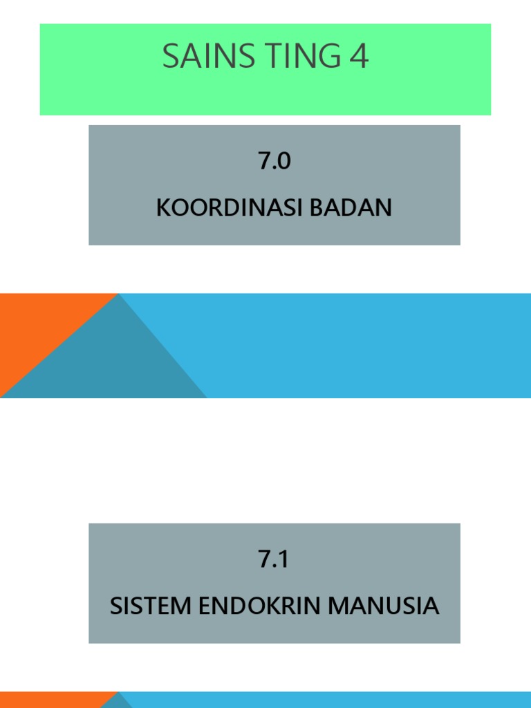 Nota Sains Tingkatan 4 KSSM | PDF