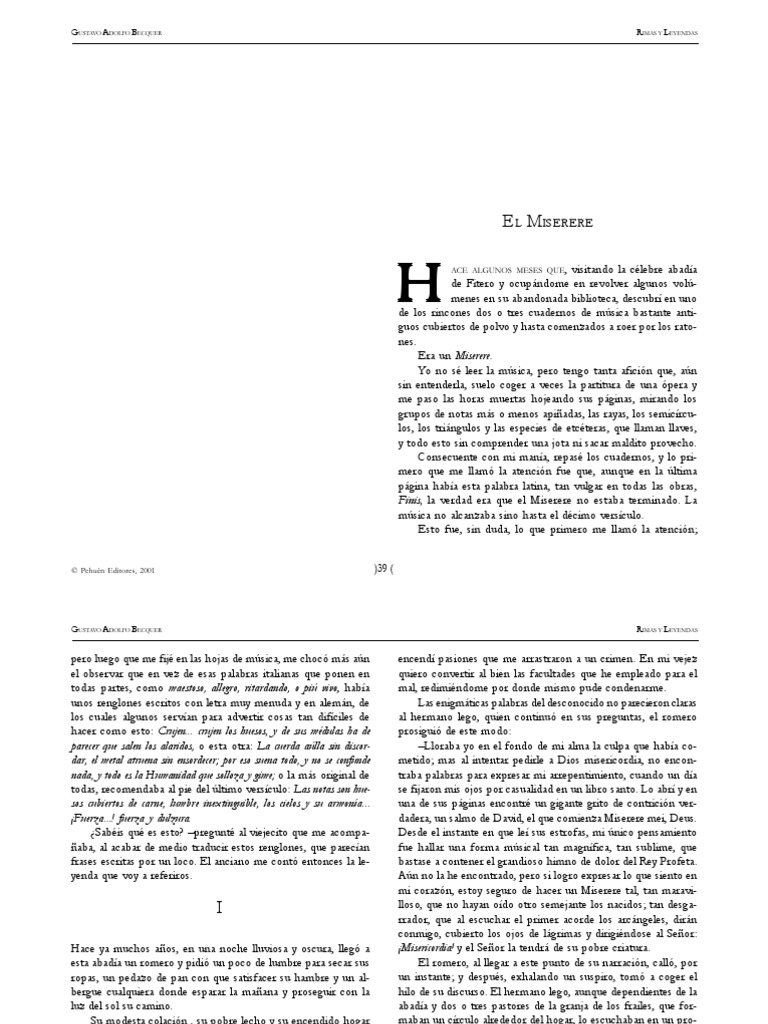 El Miserere | PDF