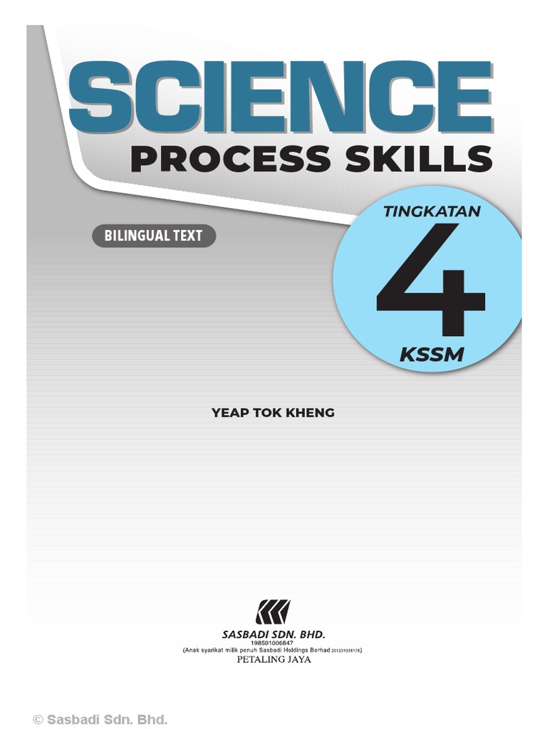 SPS SAINS TG4 (NM)_Part1 | PDF