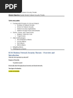 SVIT 1st Year Cyber Security Notes | PDF