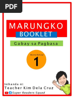 Marungko Booklet (Part 1) | PDF