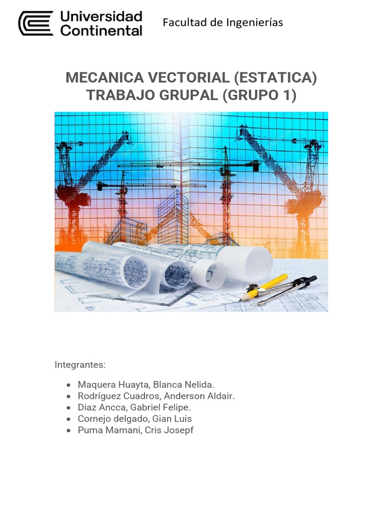 Trabajo Grupal 3 Grupo1 Estatica | PDF