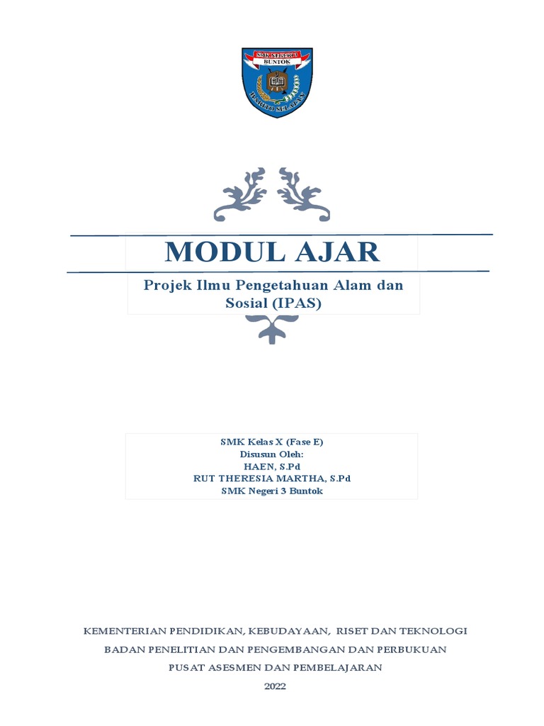 Format Modul Ajar | PDF