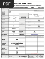 CSC PDS Sample | PDF