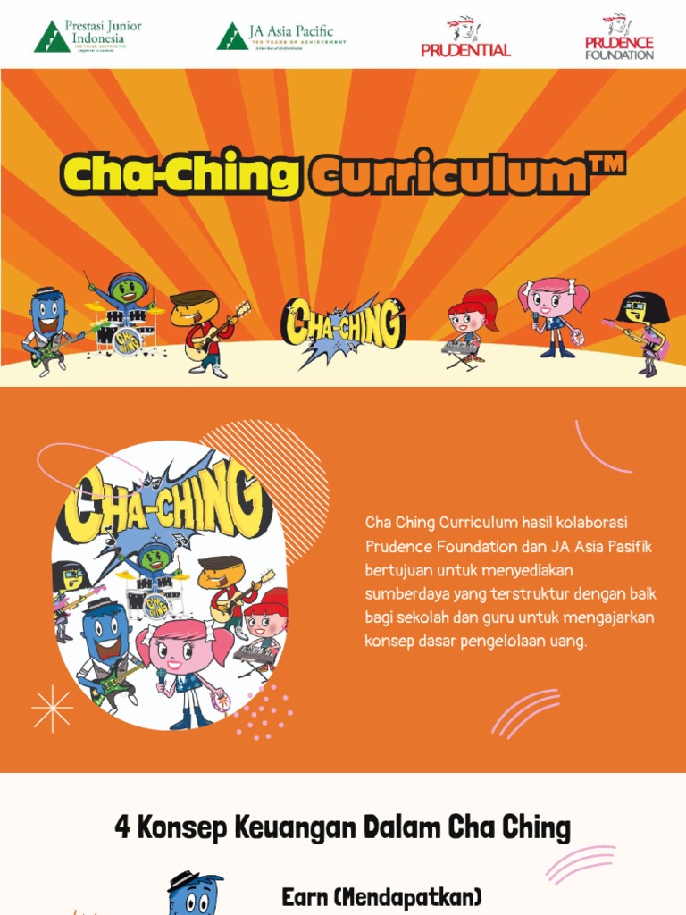 Cha Ching Curriculum | PDF | Karier & Perkembangan