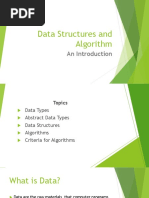 Fundamentals of Data Structure Notes (Sppu Sem-1 Unit 1) | PDF | Data ...
