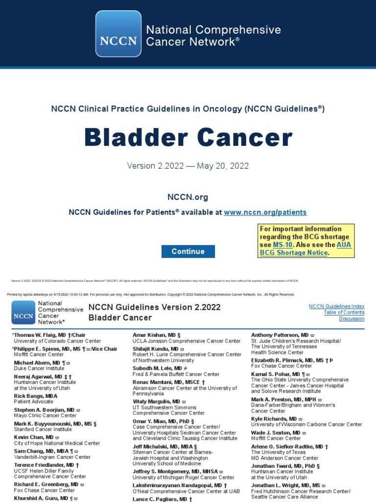 bladder | PDF | Health Care | Causes Of Death
