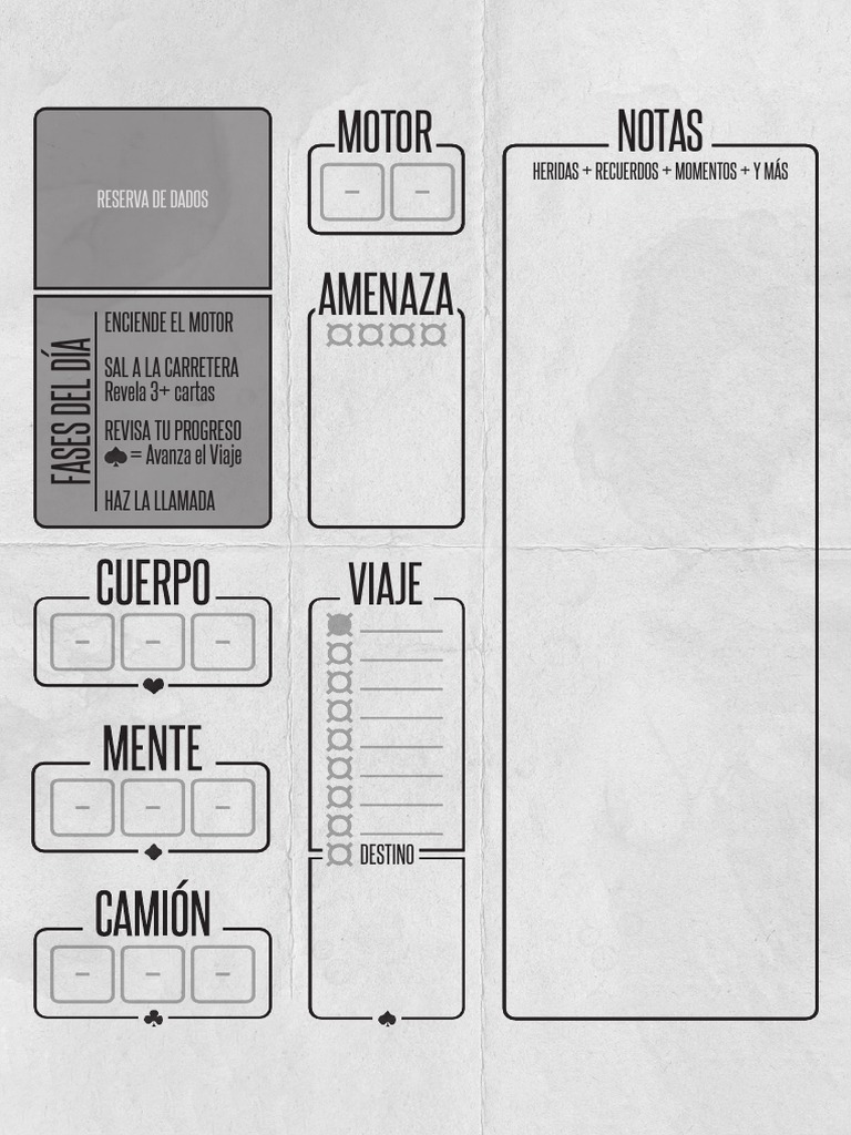 Long Haul 1983 - Hoja de PJ | PDF