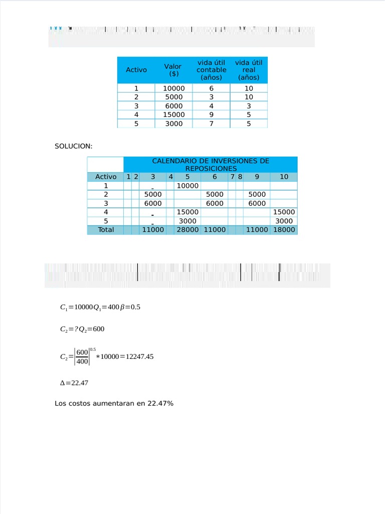 Análisis de Costos y Activos en SAPAG | PDF